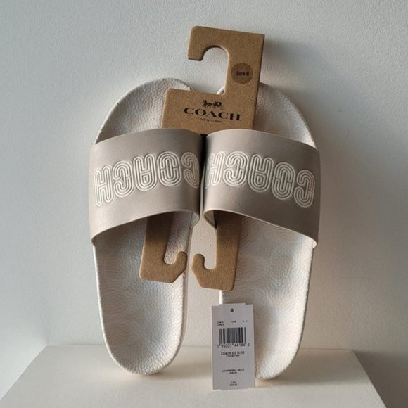 Coach | Shoes | Nwt 98 New 8 Coach Signature Slide | Poshmark